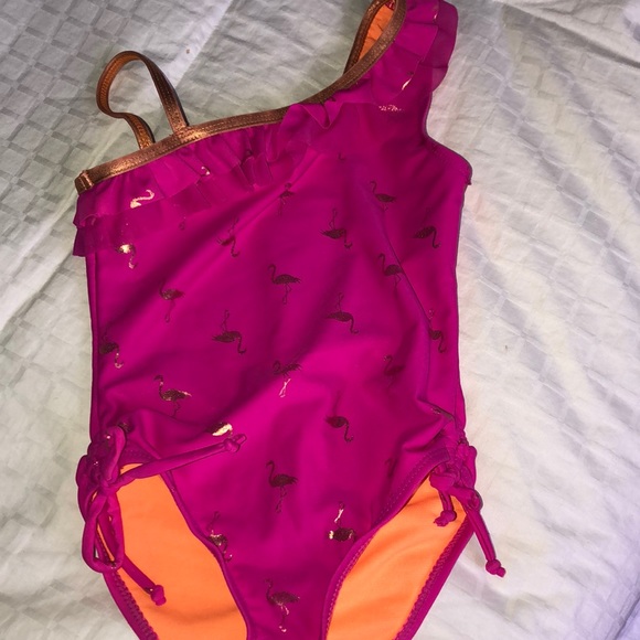 Limited Too | Swim | Pink Flamingo Swimsuit | Poshmark